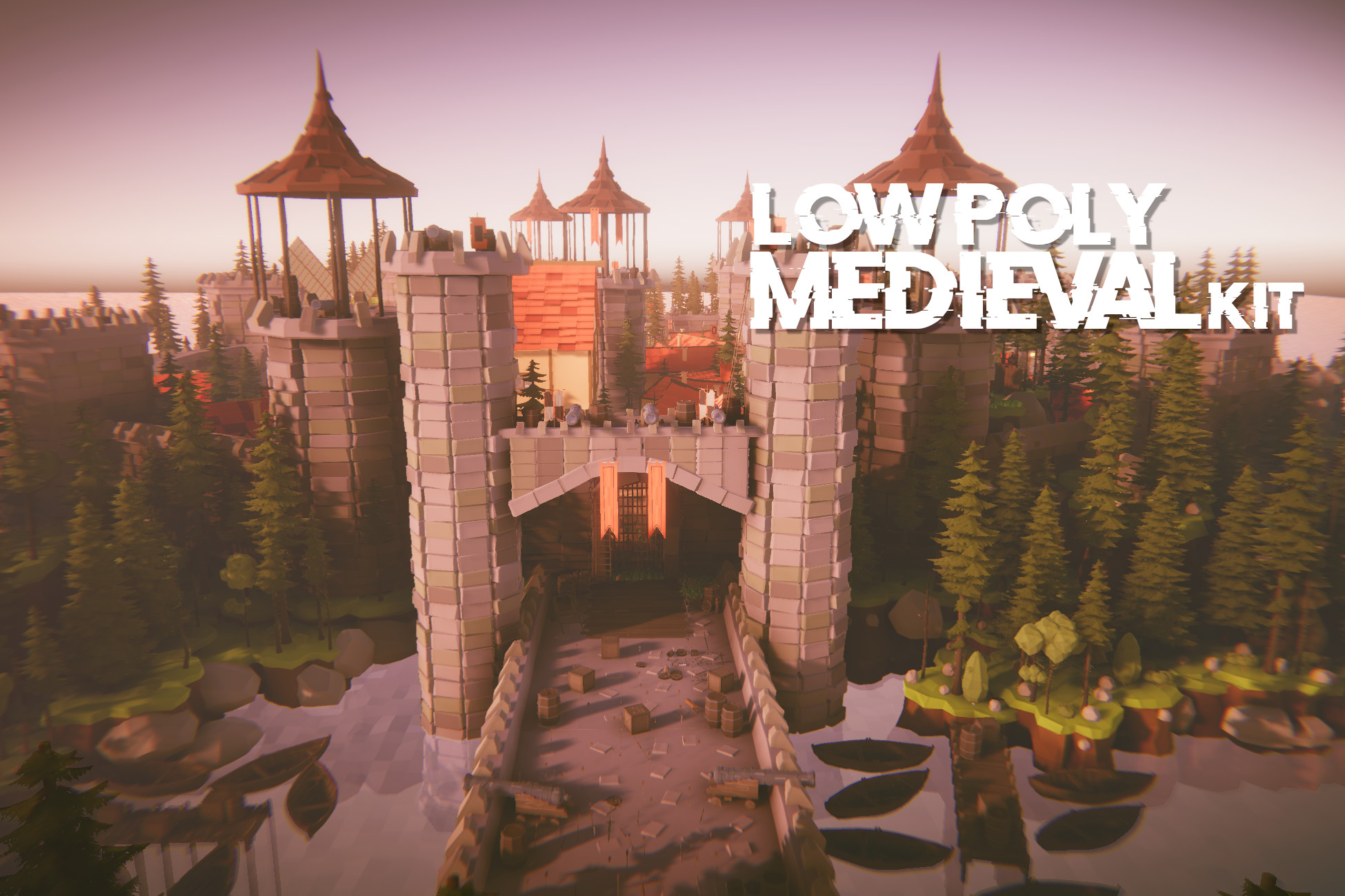 Low Poly Medieval Kit | yzzfo | Share for Free