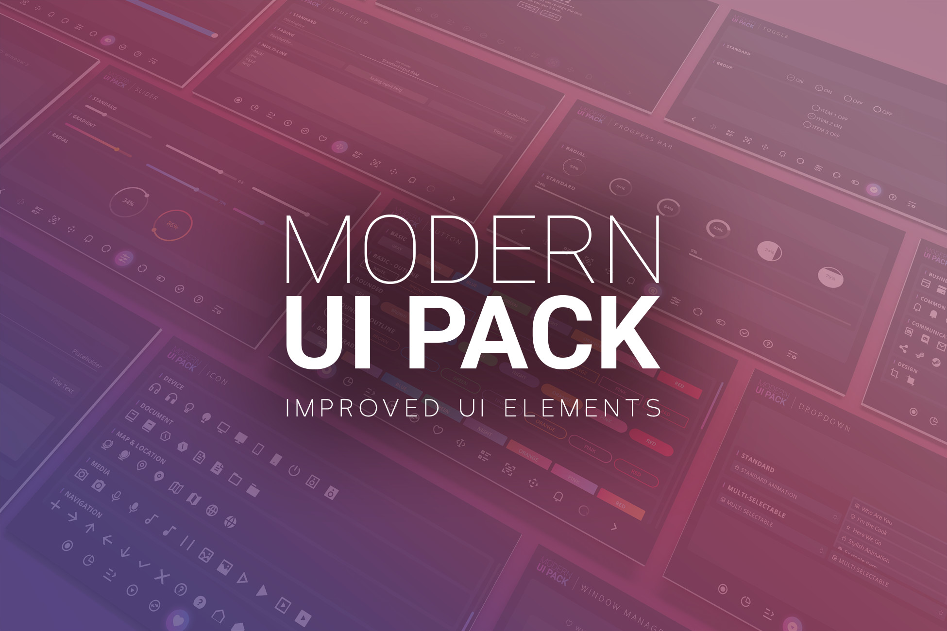 Modern UI Pack | yzzfo | Share for Free
